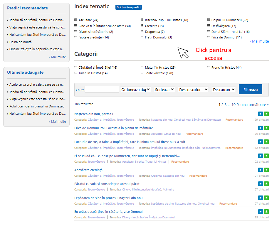 PrediciPenticostale.ro - Predici Audio și Scrise - Resurse Creștine ...